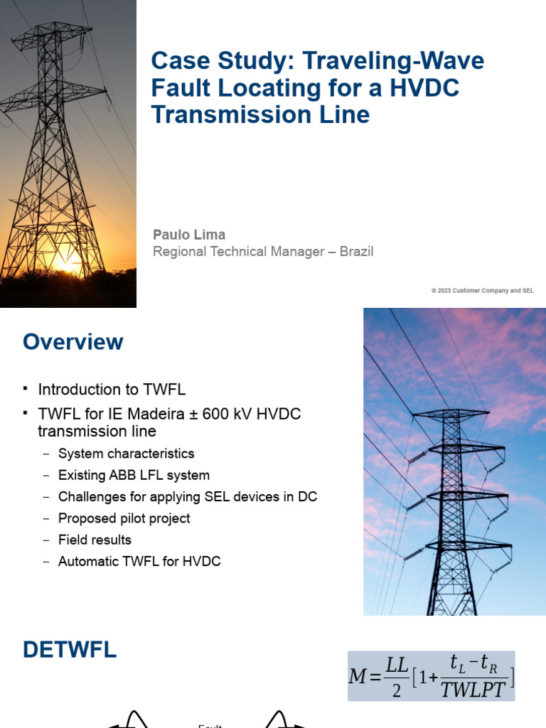 Case Study - HVDC Line - Brazil | Download Free PDF | High Voltage Direct Current | Physical ...