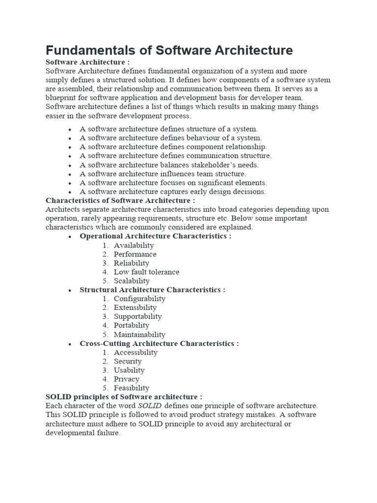 Unit 1 | PDF | Service Oriented Architecture | Enterprise Architecture