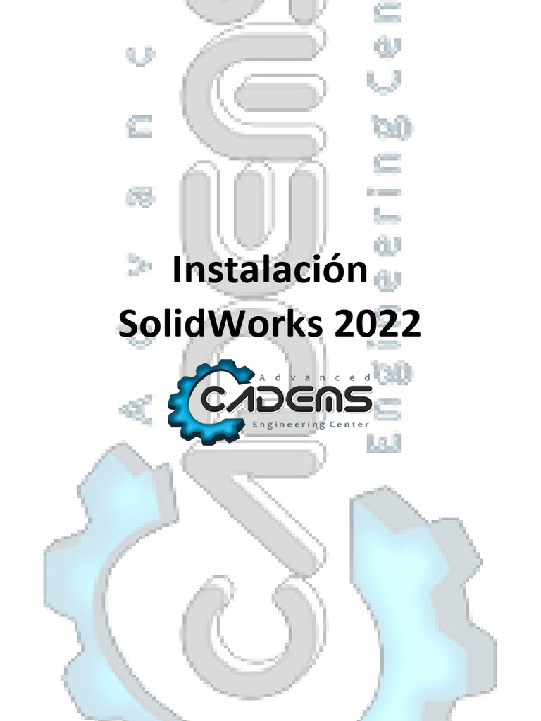 Manual Instalación SolidWorks 2022 | PDF
