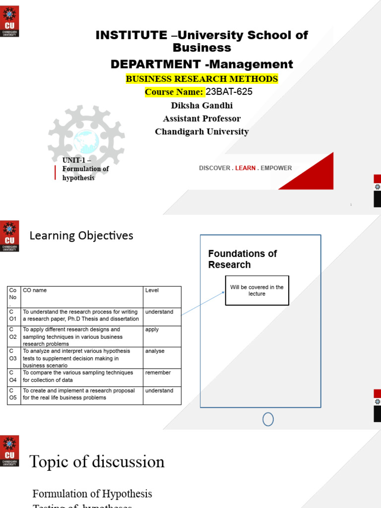 Hypothesis Formulation | PDF | Statistical Significance | Statistical ...