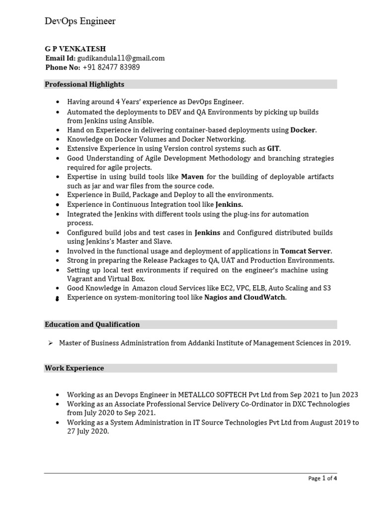 Nani Devops | PDF | Computing | Software Development