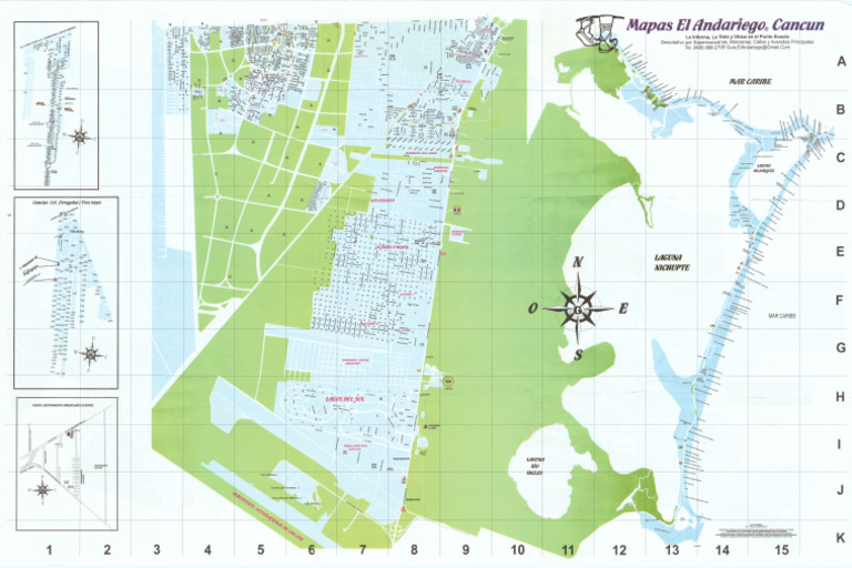 Mapa Cancun Andariego 2018 Trasero | PDF