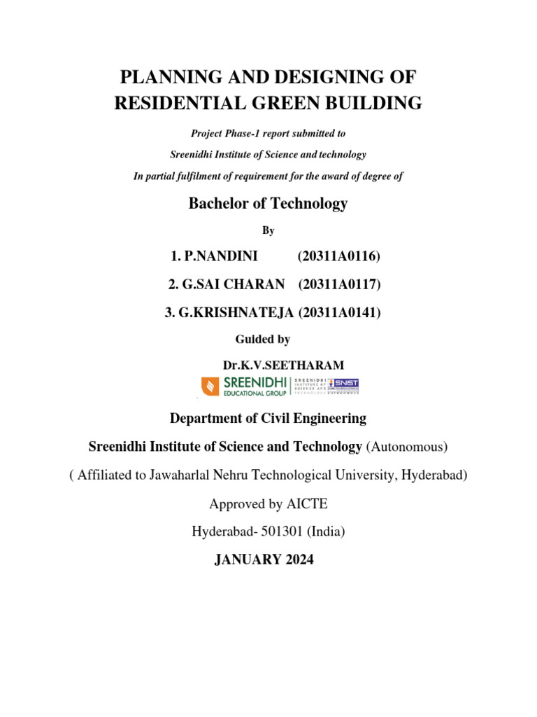 Green Building Report | PDF | Green Building | Efficient Energy Use
