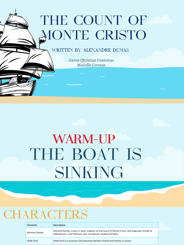 Count of Monte Cristo | PDF | The Count Of Monte Cristo | Edmond Dantès