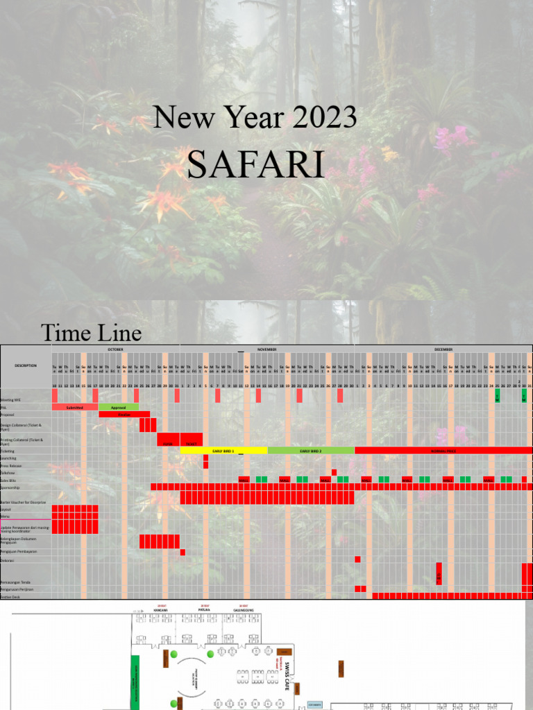New Year 2023 Safari Event Plan | PDF