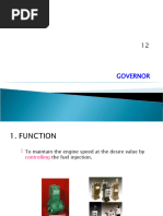 Basic Principle Turbine Governors & Types | PDF | Valve | Pump