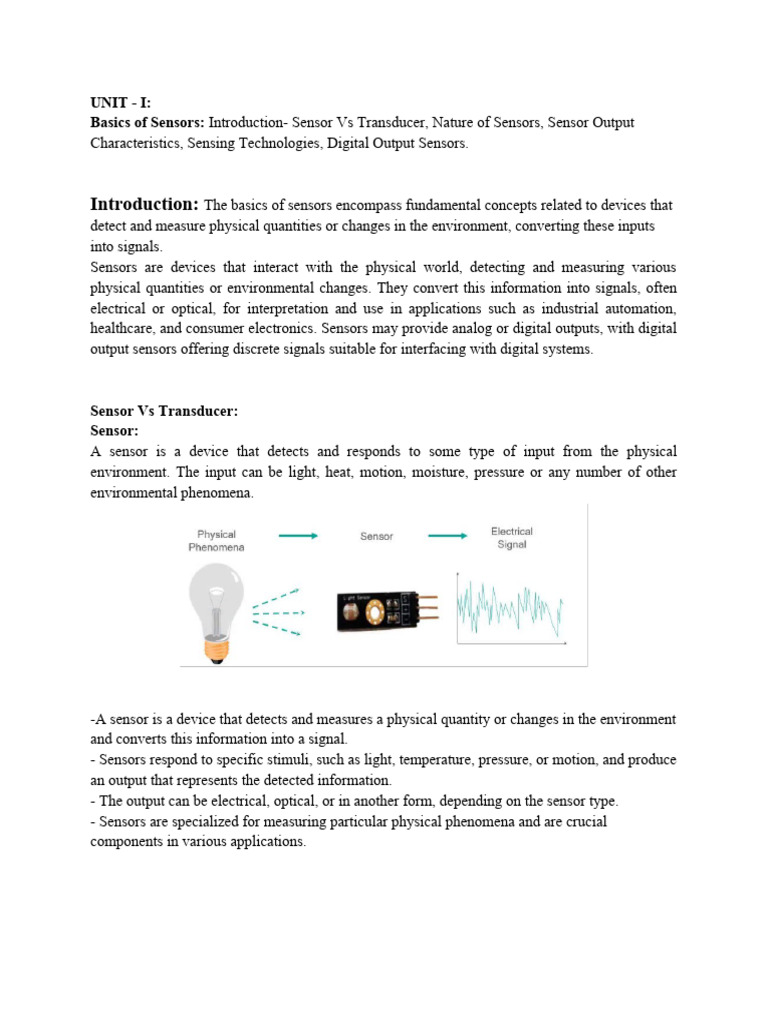 Unit1 Notes | PDF