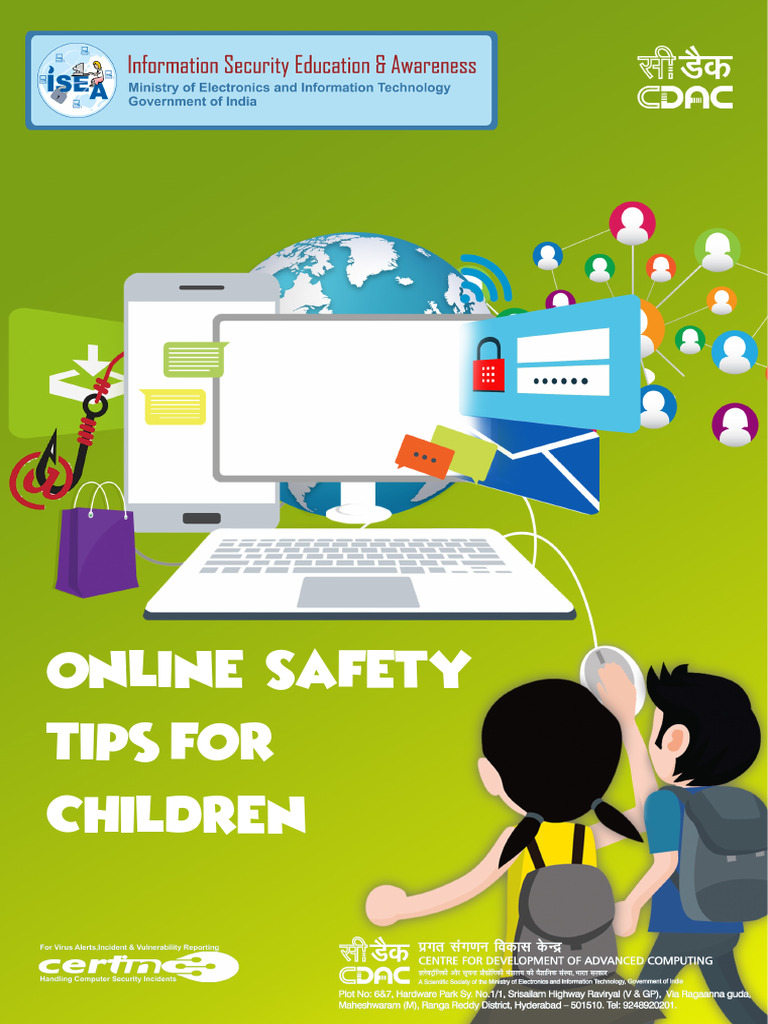 Online Safety For Children-1 | PDF | World Wide Web | Internet & Web