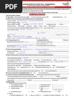 Medi Assist Reimbursement - Sample Claim Form | PDF | Reimbursement