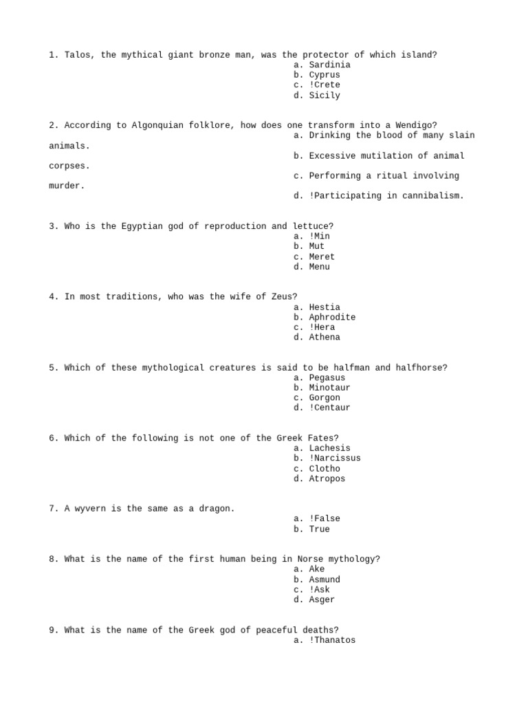 GEO136 Exam 4 | PDF | Greek Mythology | Deities