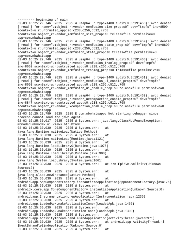 Logcat | PDF | Java (Programming Language) | Computer File