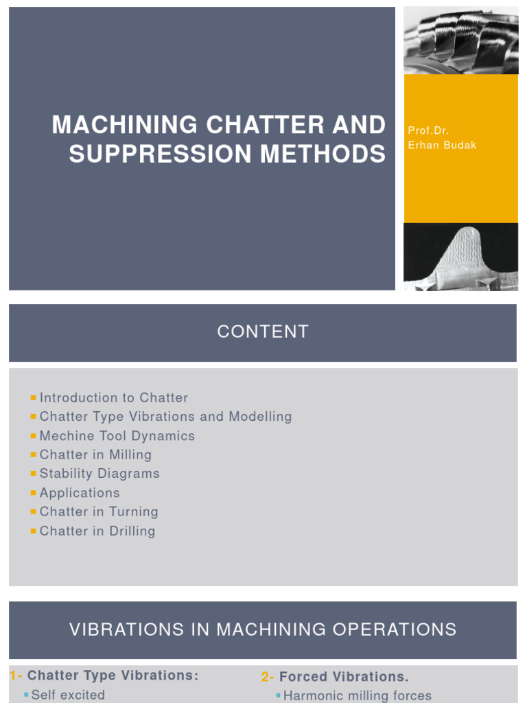 Chatter | PDF | Drilling | Physical Quantities