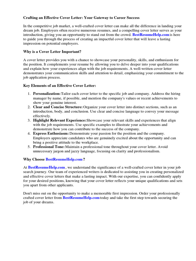 Cover Letter For Applying For A Job Internally | Download Free PDF ...
