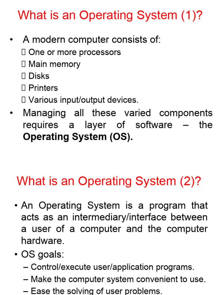 Introduction | PDF | Operating System | Multi Core Processor