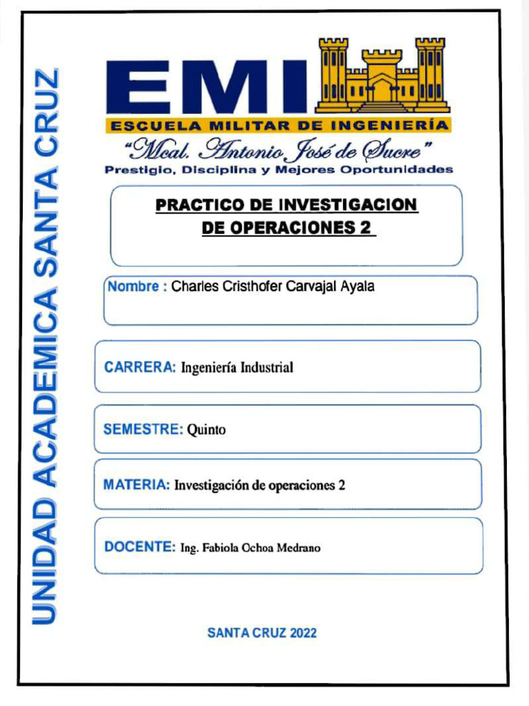 Práctico Io2 Carvajal 585 | PDF