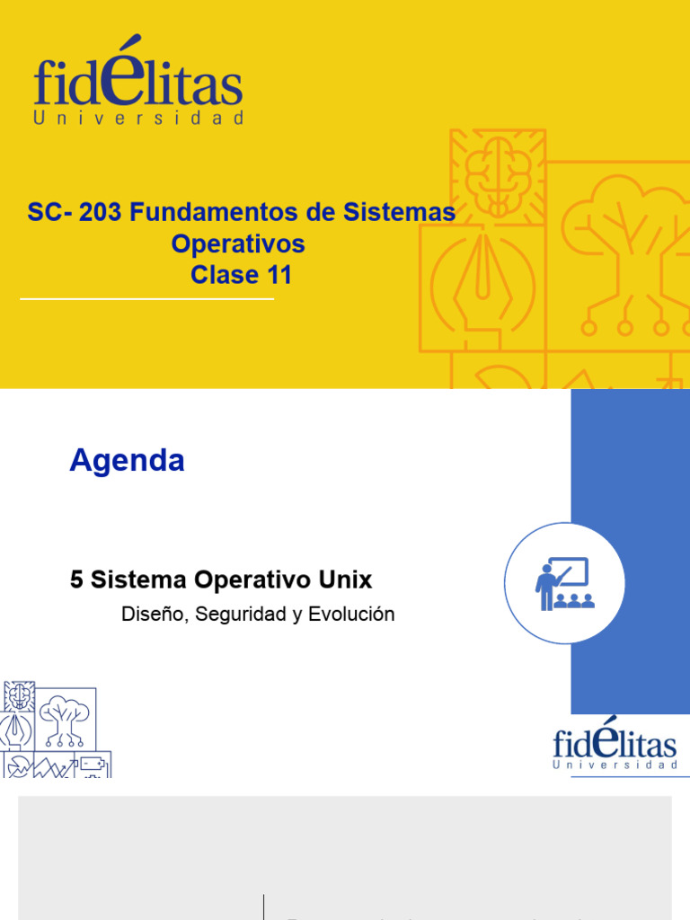 Clase 11 - Unidad 5 Sist Operativo Unix | PDF | Interfaz de línea de ...
