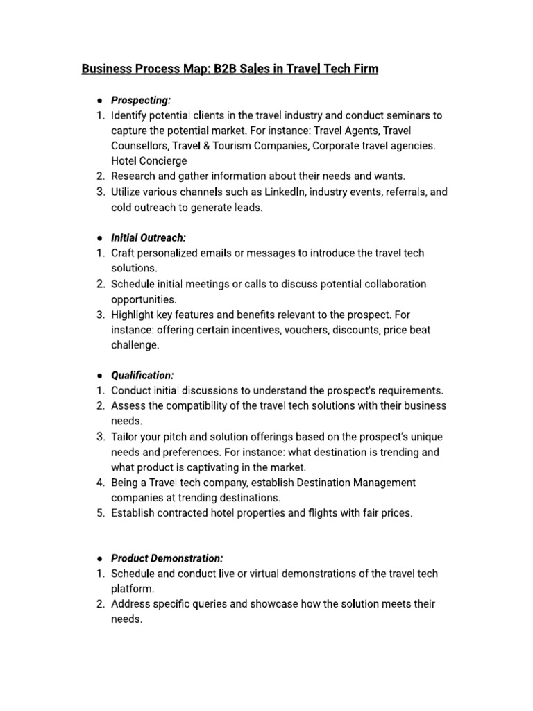 Business Process Map | PDF