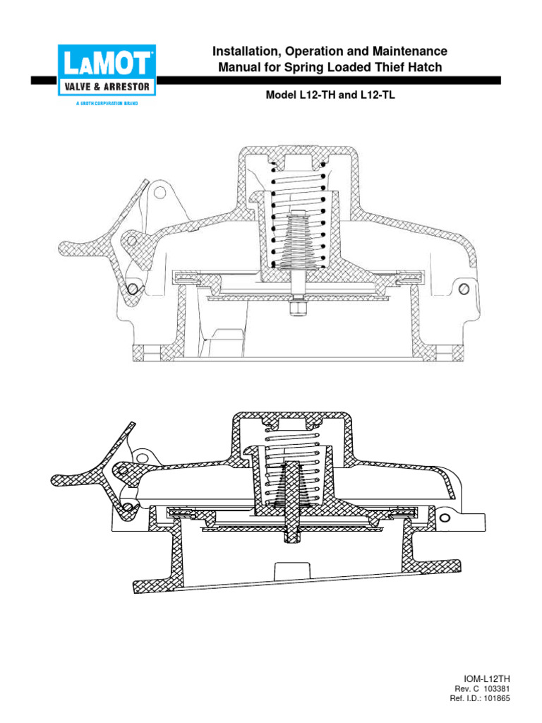 RELIEF HATCH | PDF | Valve | Screw