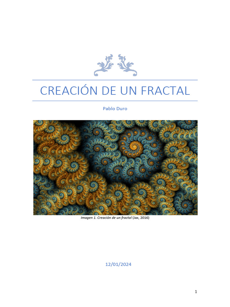 Exploración de Fractales Mandelbrot | PDF | Fractal | Límite (Matemáticas)