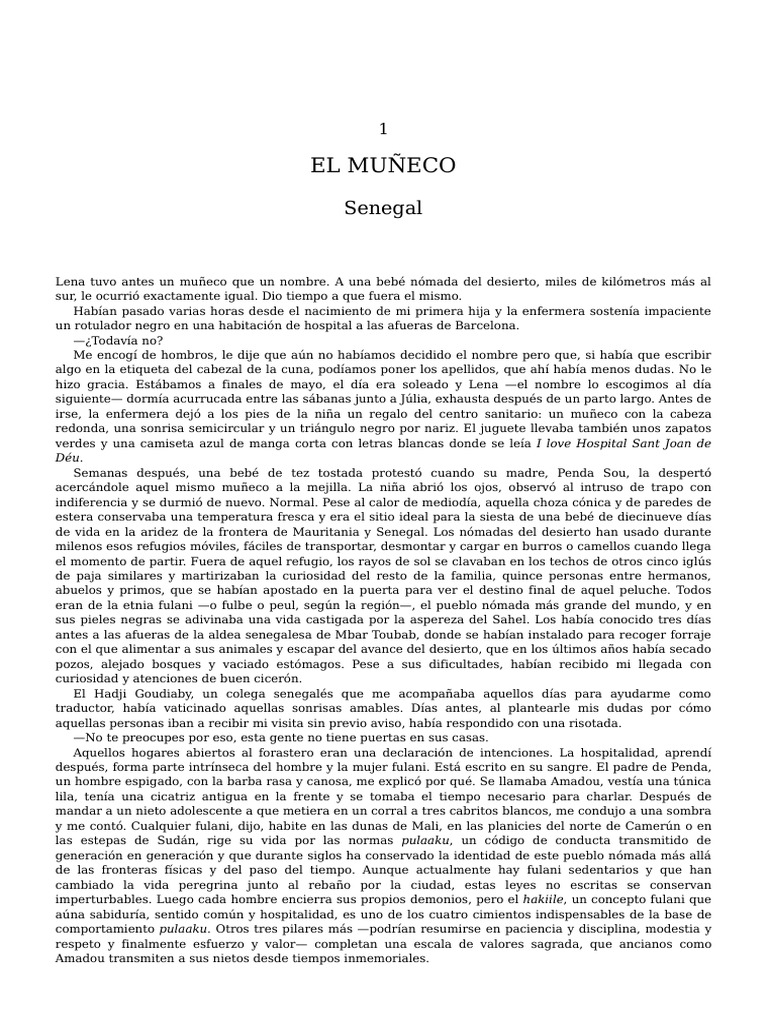 01 Cap - 1 El Muñeco | PDF