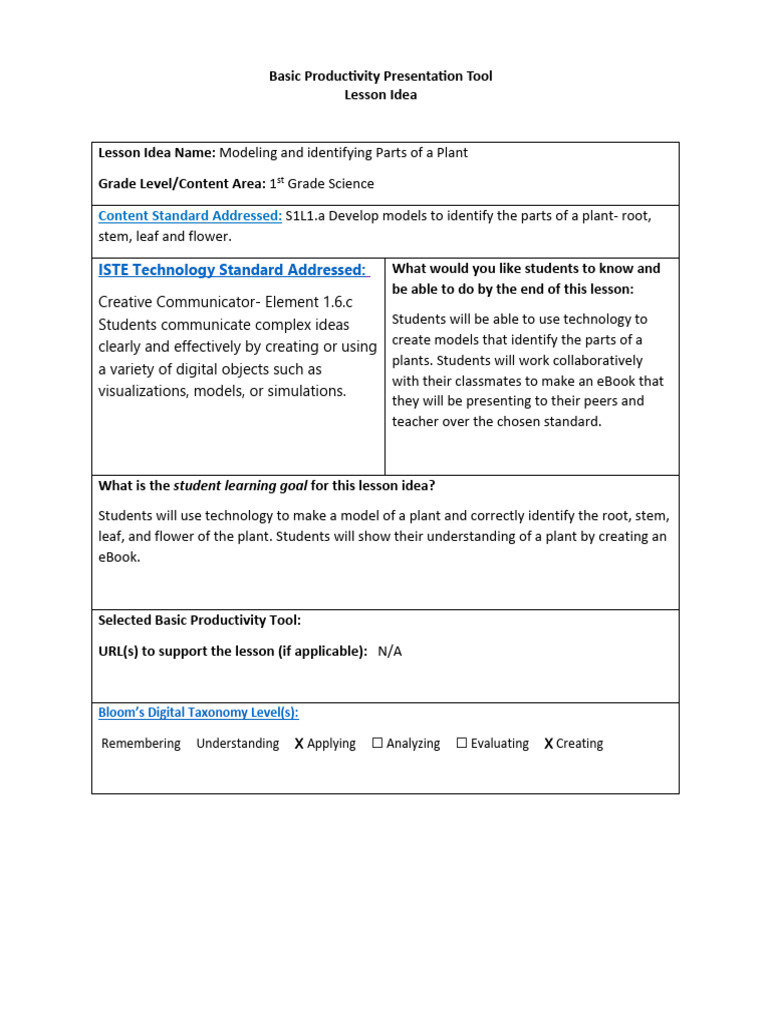 bpts lesson plan | PDF