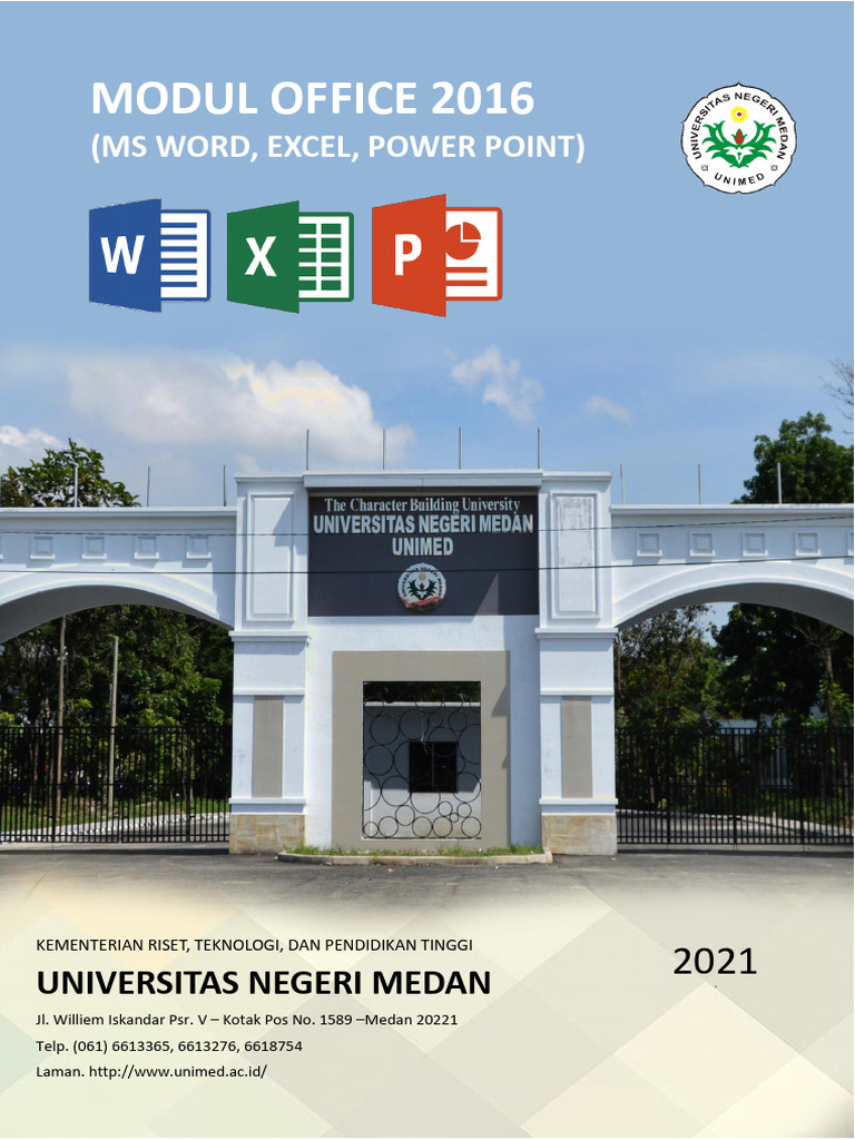 Panduan Modul Office 2016 Unimed | PDF | Komputer