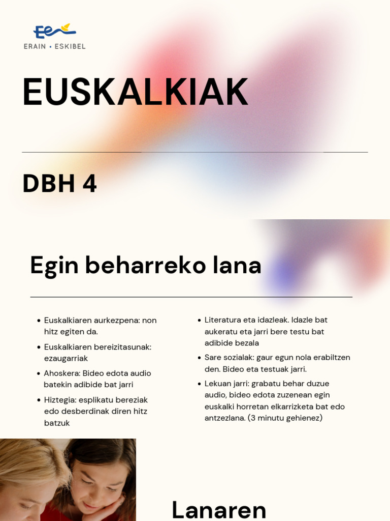 Euskalkiak DBH 4 | PDF