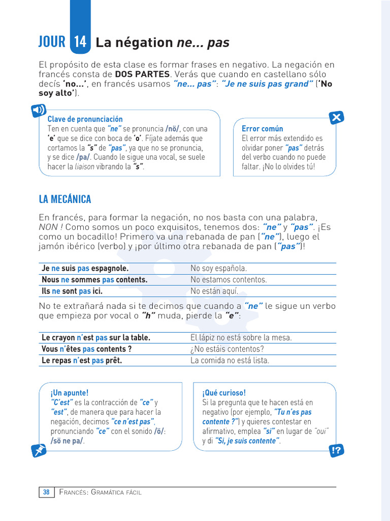 Frances Gramatica Facil 5 | PDF | Gramática | Lingüística