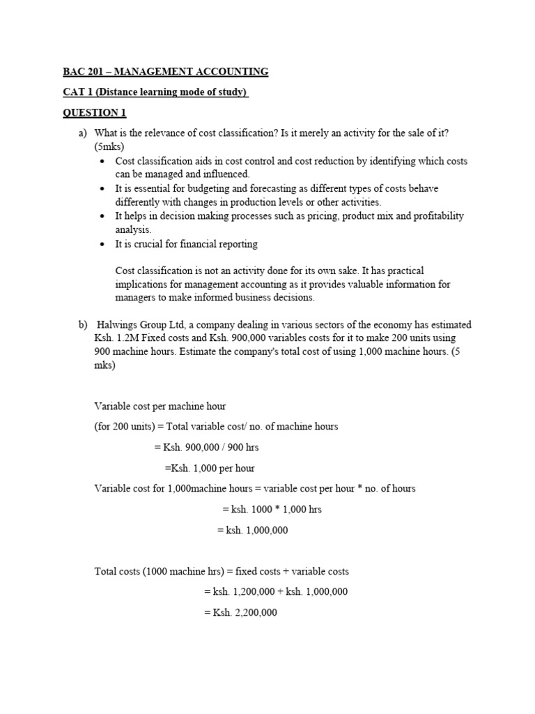 Bac 201 | PDF | Economies | Business