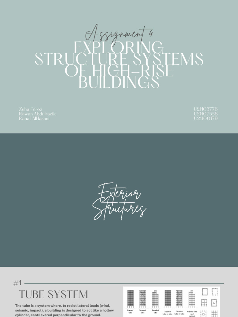 Exploring Structure Systems of High-Risebuildings | PDF | Truss | Real ...