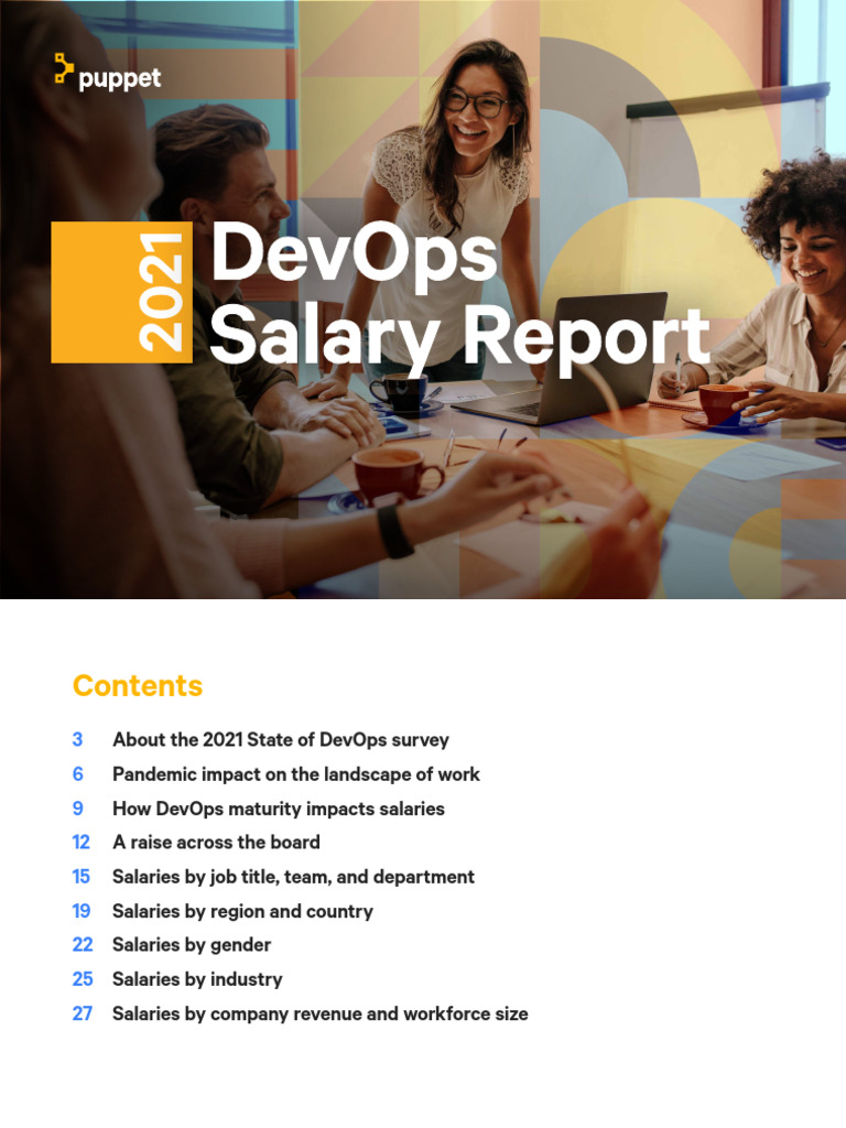 Puppet 2021 DevOps Salary Report | PDF