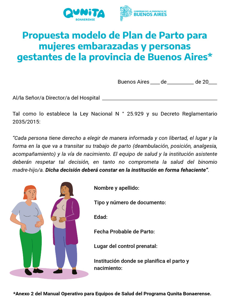 5 Plan de Parto | PDF | Parto | Control de la natalidad