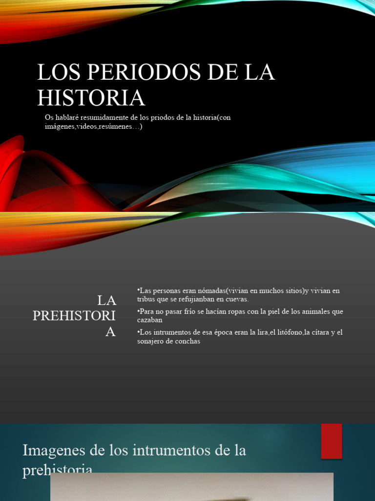 Los Periodos de La Historia | PDF | Las artes escénicas | Musicología