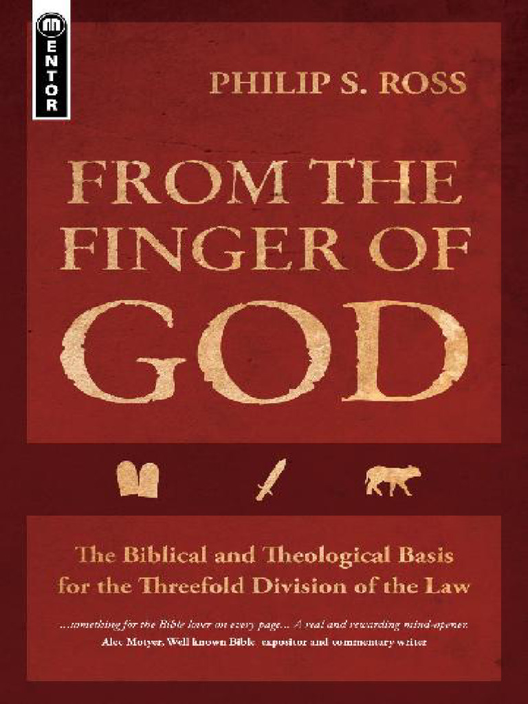 From The Finger of God. The Biblical and Theological Basis For The ...