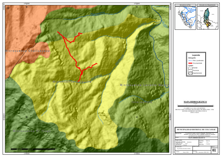 Mapa Cuenca 2 | Descargar gratis PDF | Metrología | Geofísica