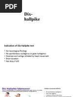 Dix-Hallpike and Epley OSCE Guide | PDF | Diseases And Disorders ...