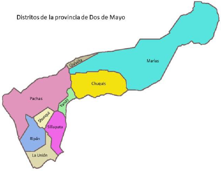 Mapa Dos de Mayo | PDF