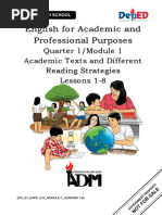 Q1 - EAPP 11 - Module 6 | PDF | Learning | Methodology