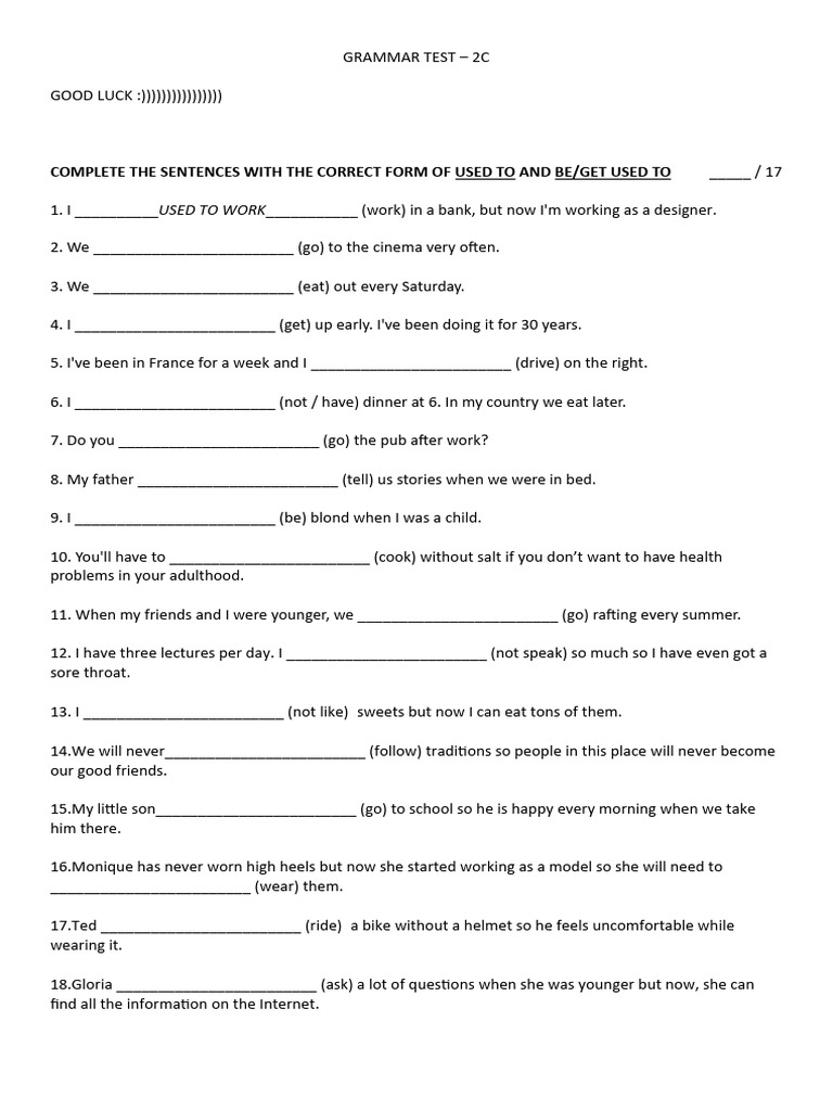 Second GRAMMAR TEST 2c Dsa | PDF | Environmental Impact | Climate Change