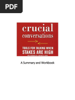 Crucial Conversations Worksheet | PDF | Consensus Decision Making ...