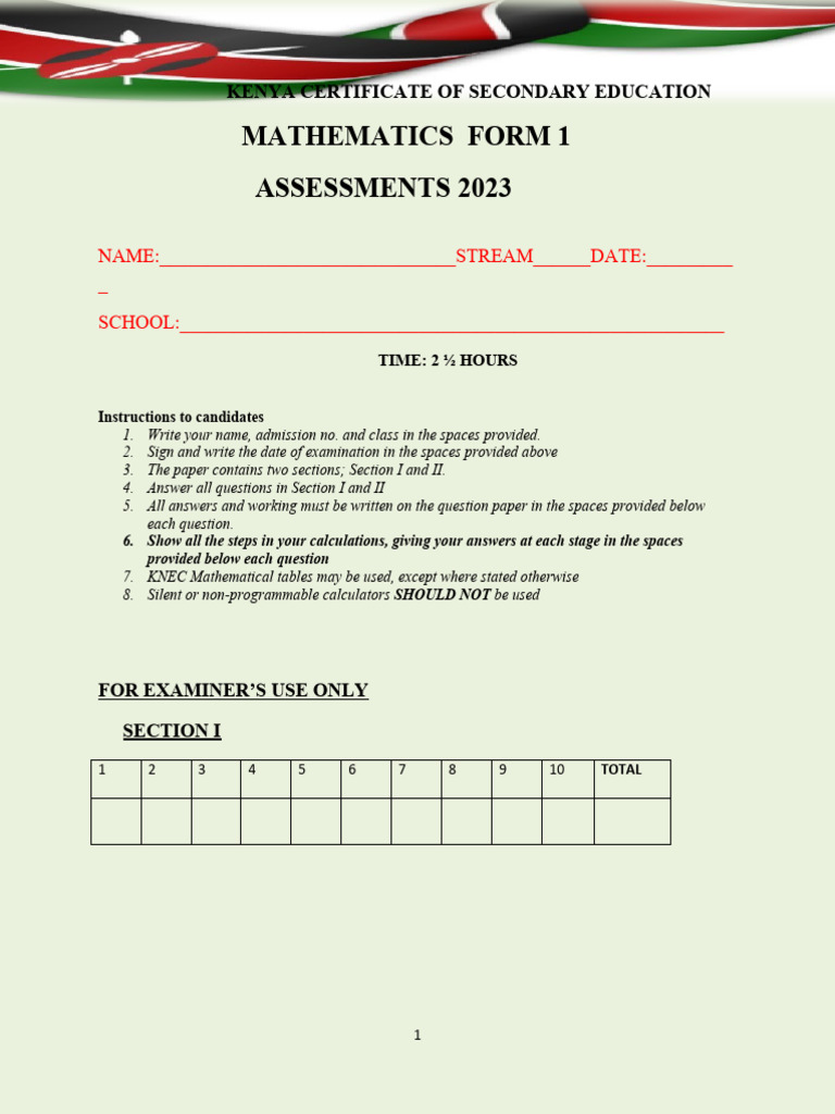 Math F1 QS | PDF | Area | Numbers