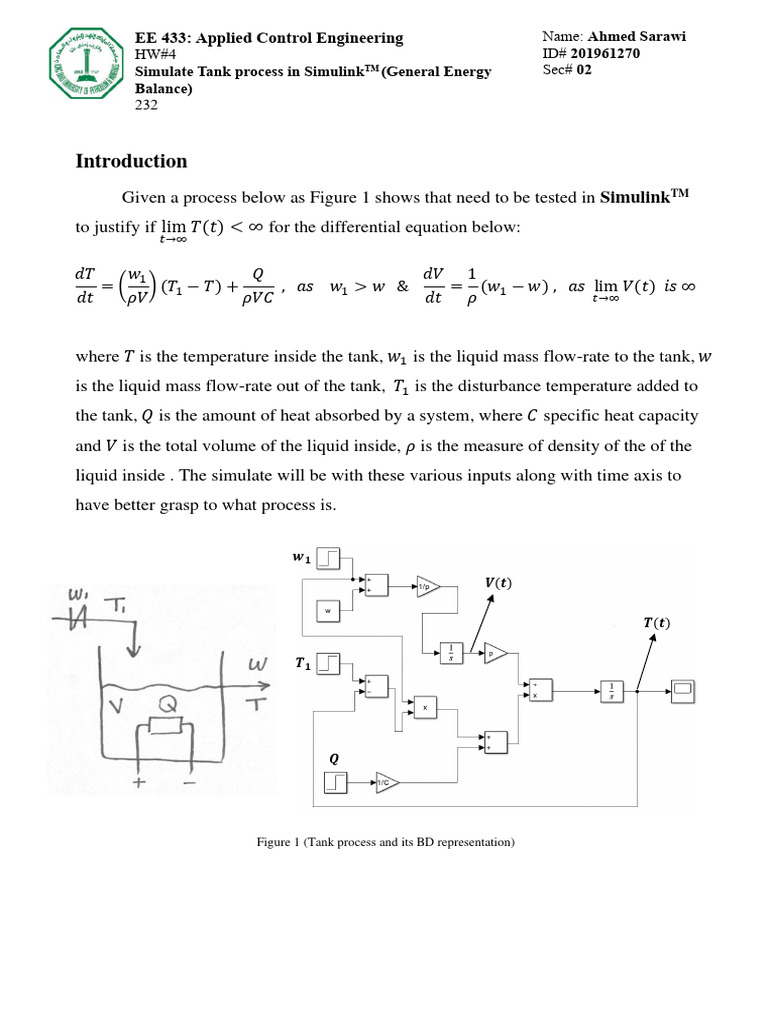 HW4 Ee433 | PDF | Heat | Equations