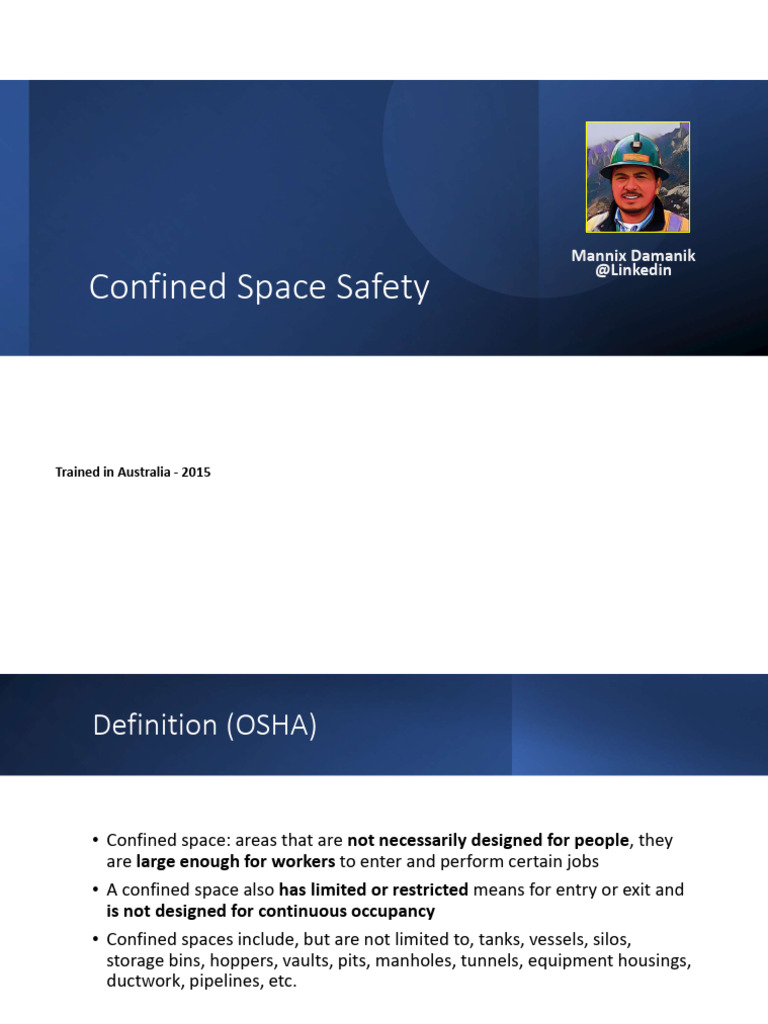 Confined Space Safety 1659670694 | PDF | Safety | Occupational Safety ...