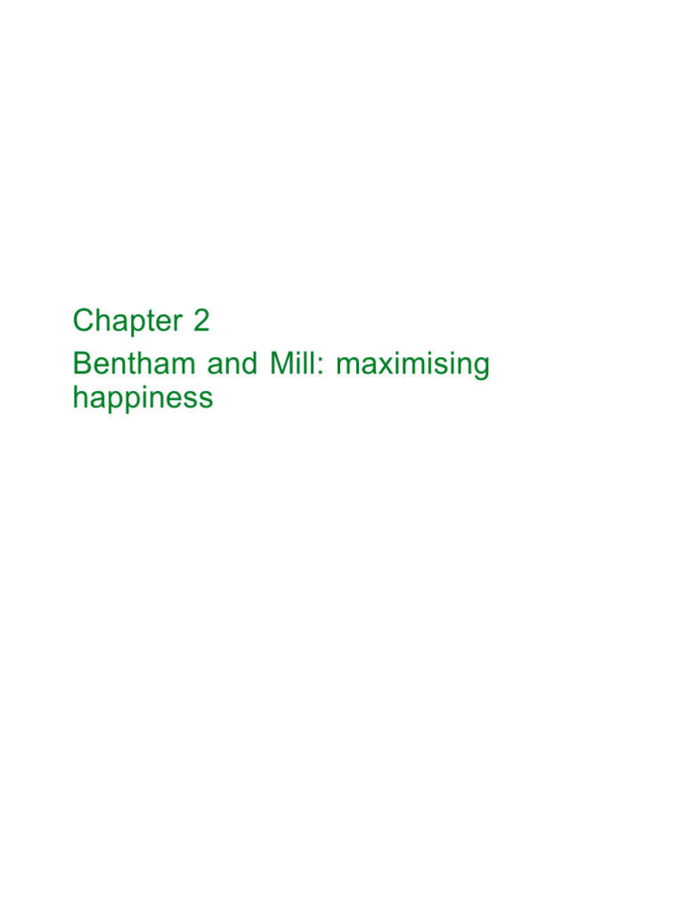 A222 Book3 Ethics - Chapter 2 | PDF | Utilitarianism | Hedonism