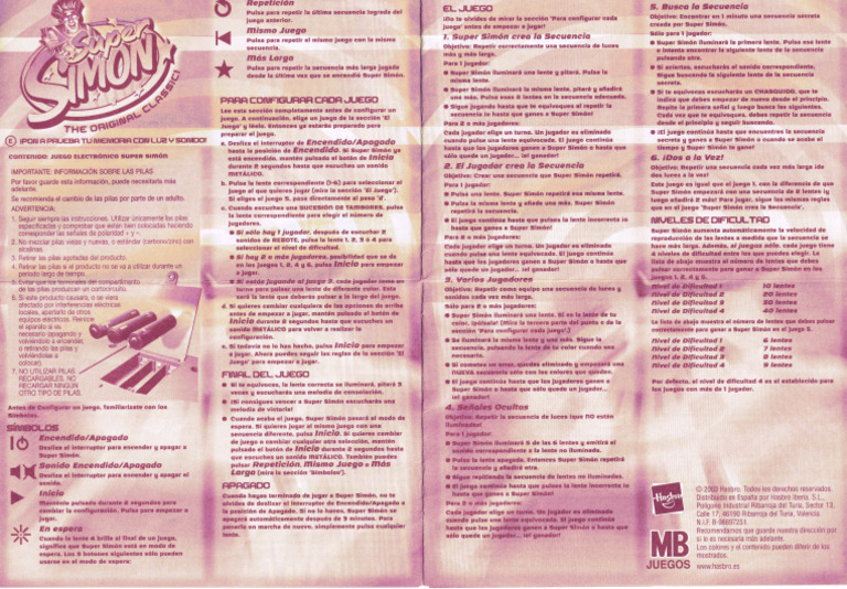 Super Simon | PDF