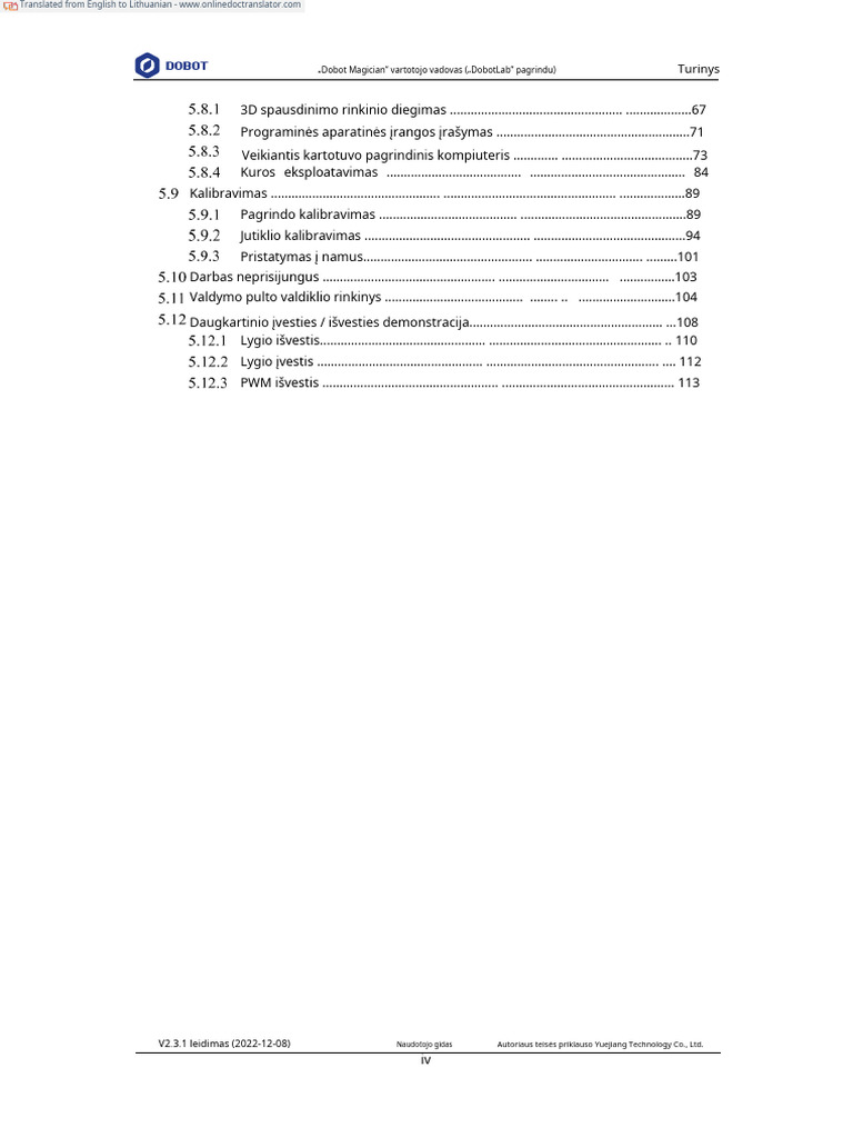 Dobot Magician User Guide ( (DobotLab-based) (005-008) .En - Lt-E | PDF