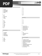 Gateway To The World B2+ Student's Book Answer Key | PDF | Grammar ...