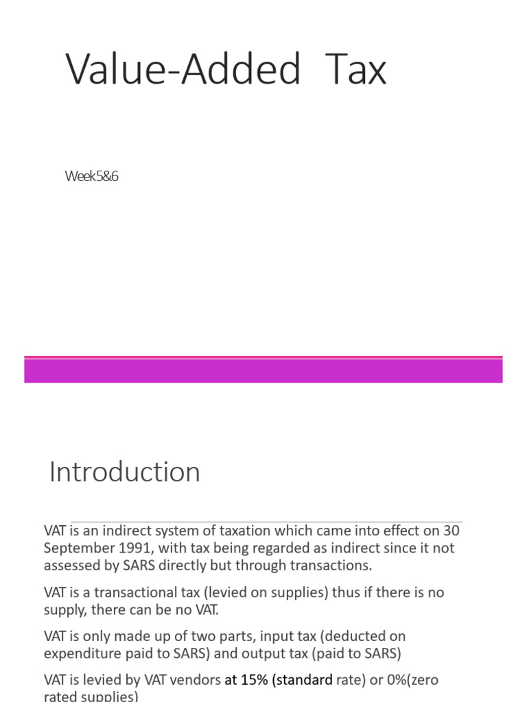 2021 Week 56 VAT | PDF | Value Added Tax | Taxes