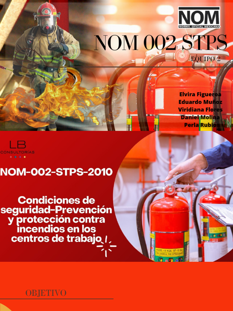 Nom 002 | Descargar gratis PDF | Protección contra incendios | Residuos