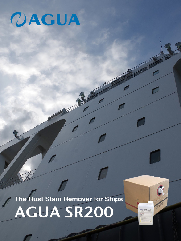 Agua Sr200 | PDF | Rust | Corrosion